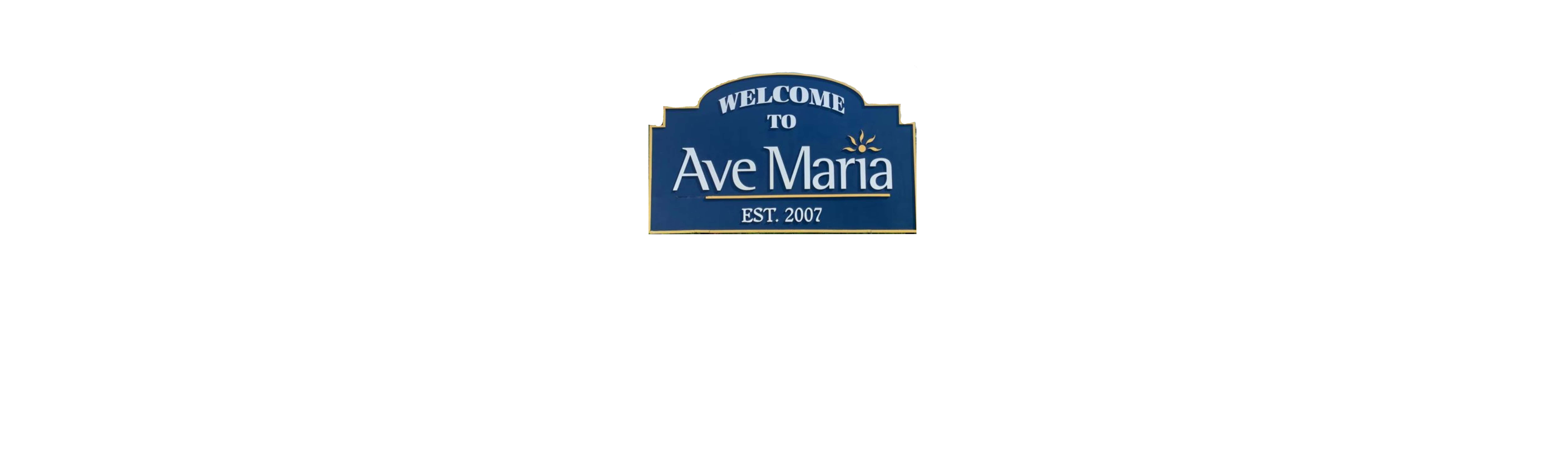 Ave Maria is a gated development with many amenities