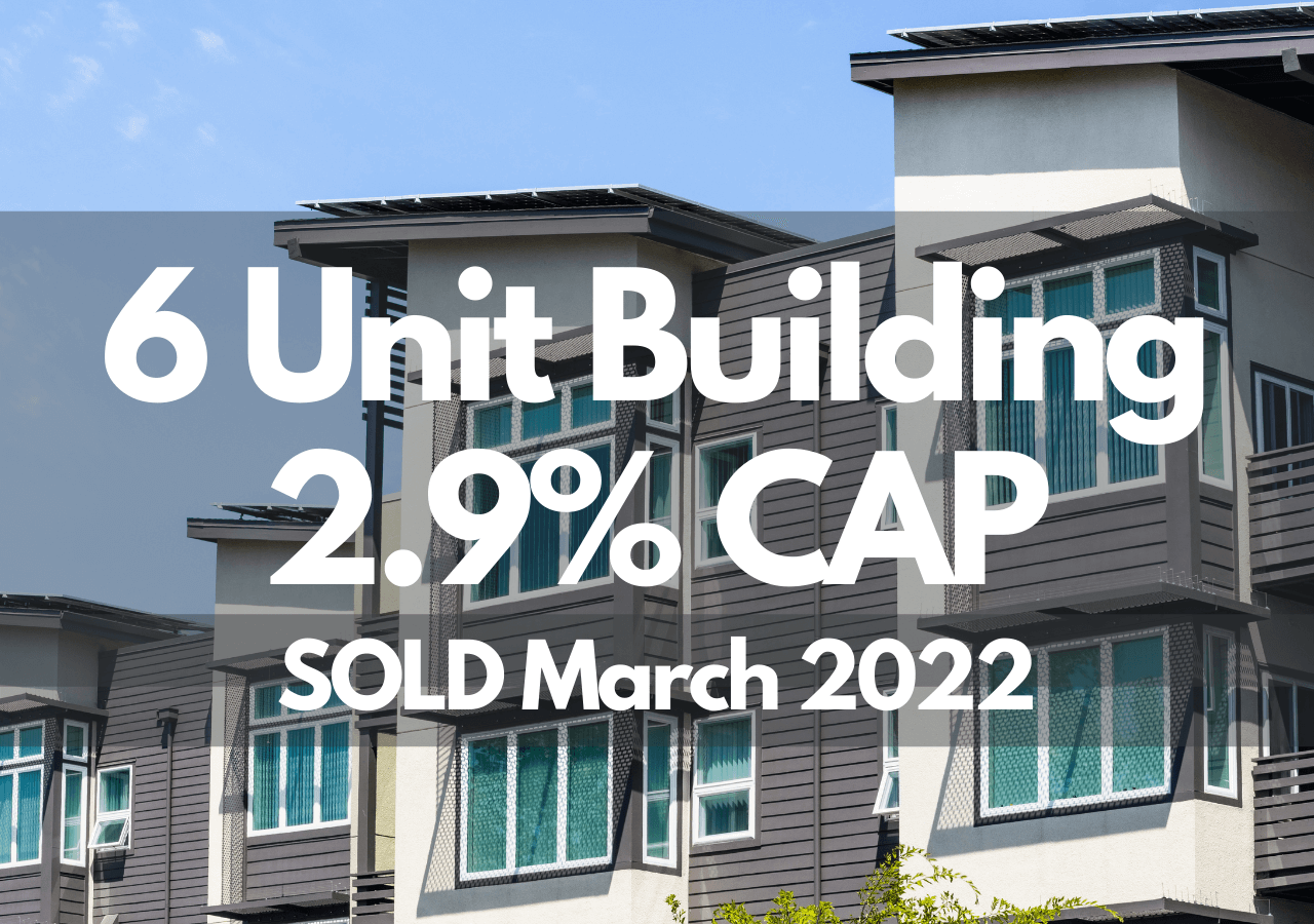 6 Unit Building Sold in March 2022
