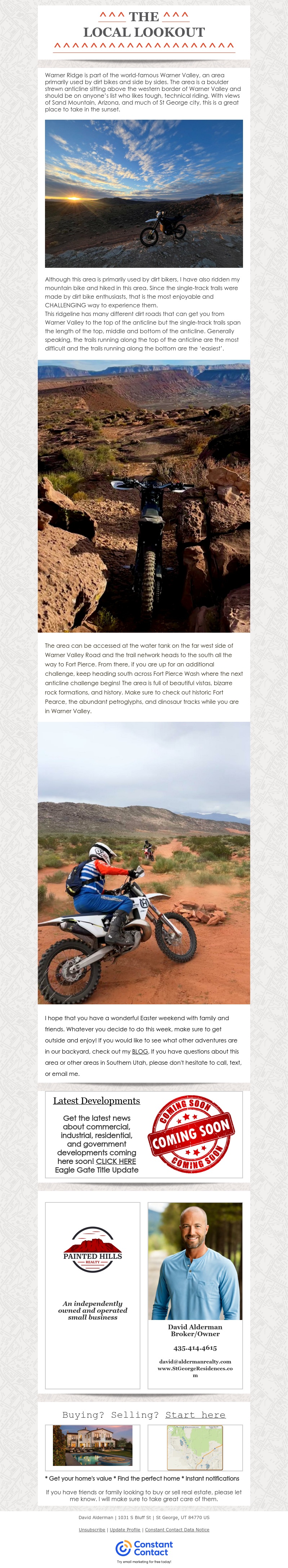 The Local Lookout- Warner Ridge