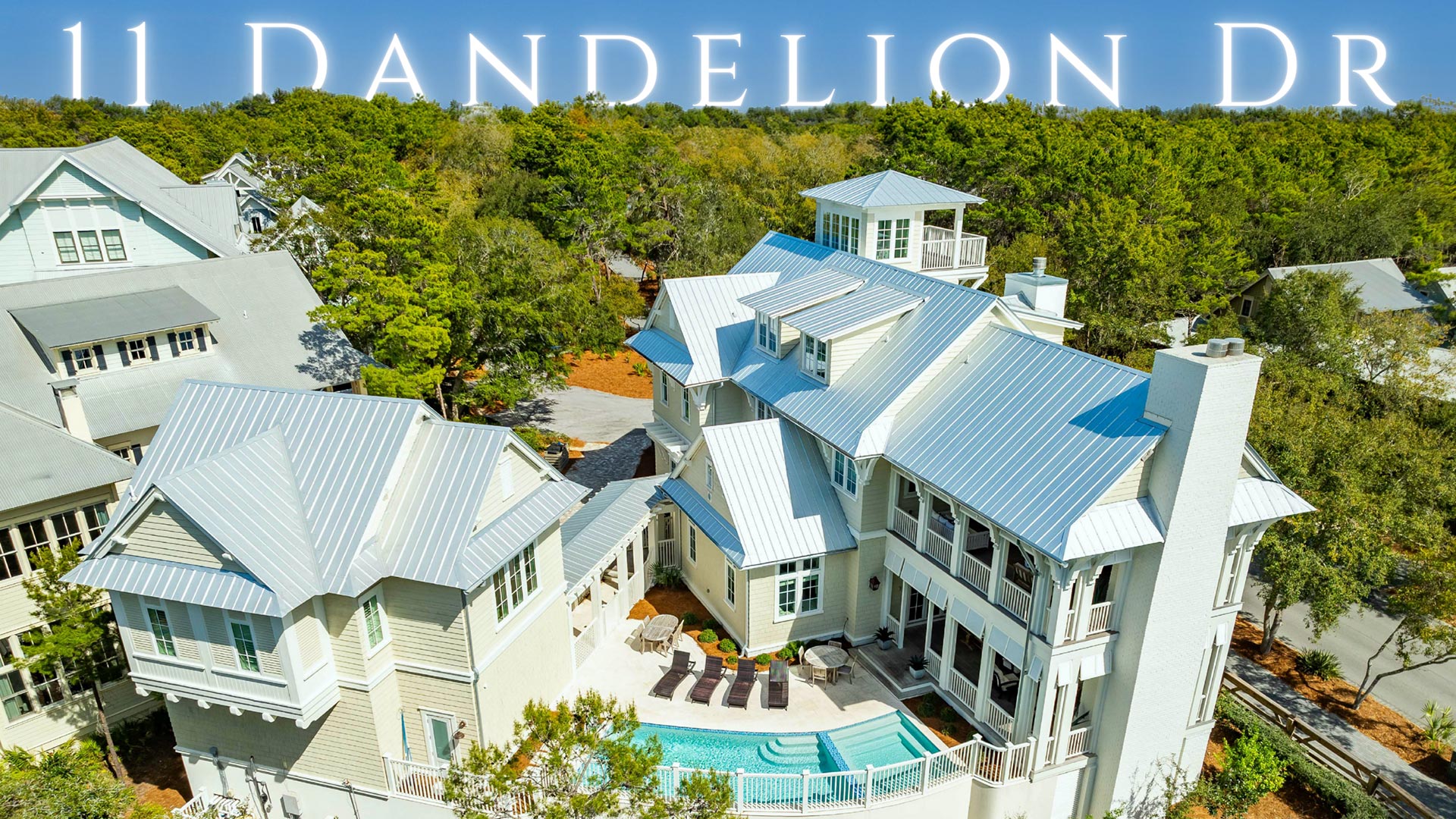 Discover Unrivaled Luxury at 11 Dandelion Drive in WaterColor, Florida
