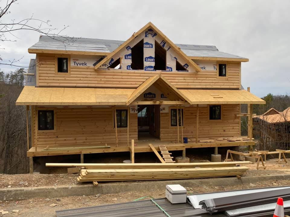 New Construction Log Cabins & Log Homes in The Smokies