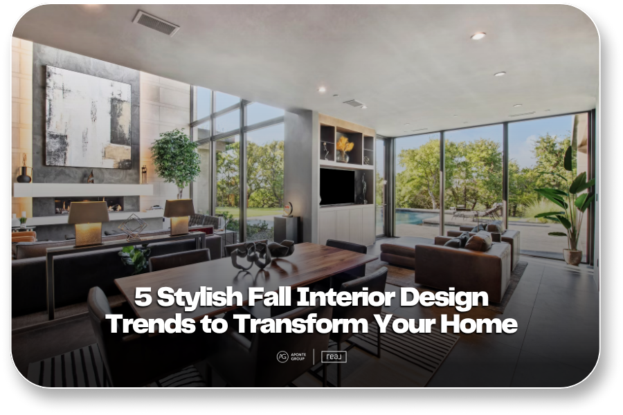 5 Stylish Fall Interior Design Trends to Transform Your Home