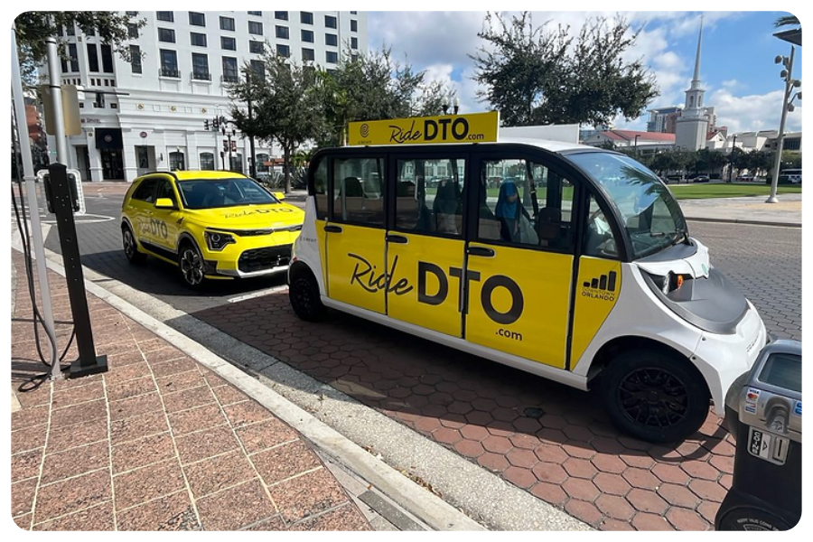 Ride DTO: Downtown Orlando’s New On-Demand Transit Service with $1 Rides