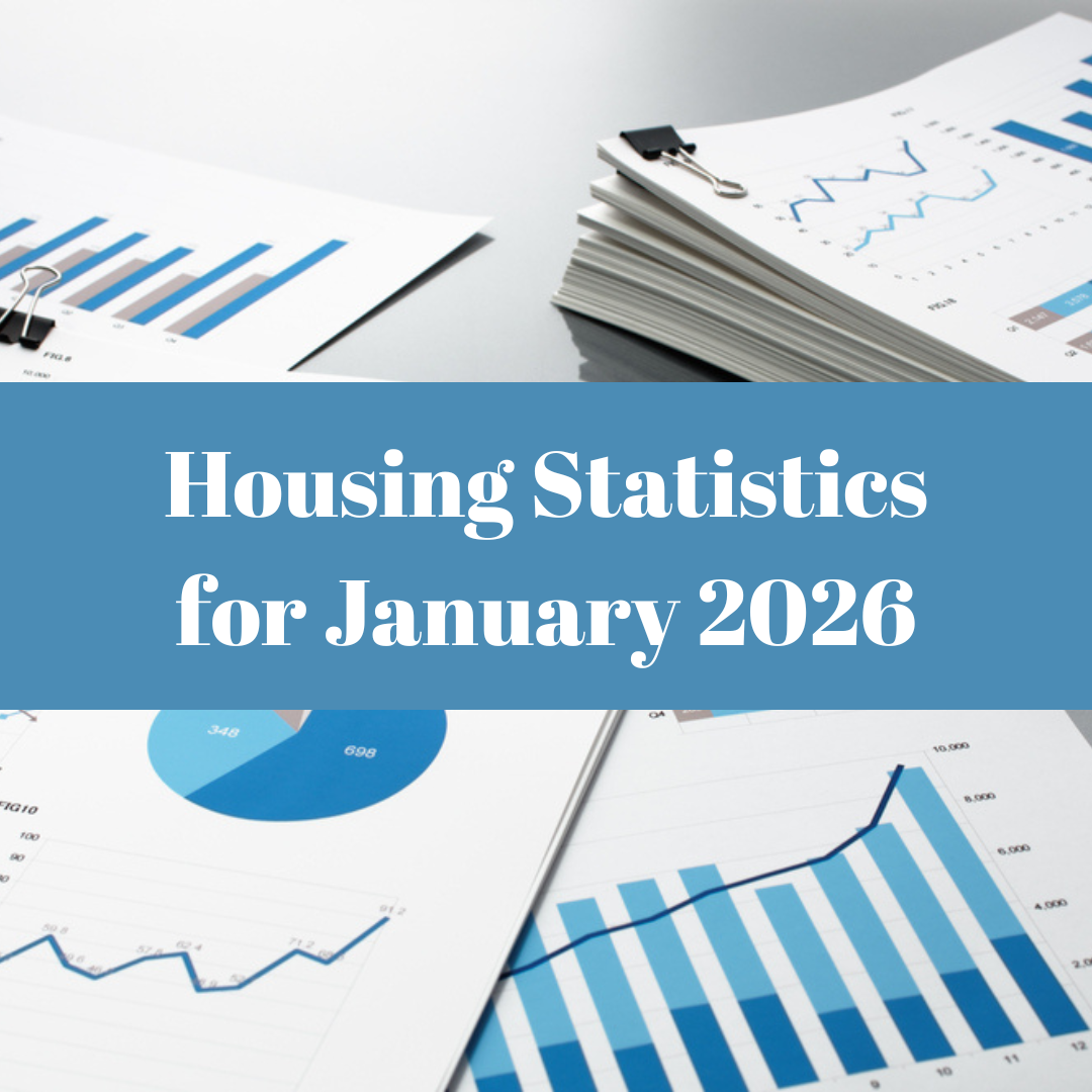 Residential Housing Statistics for January 2026