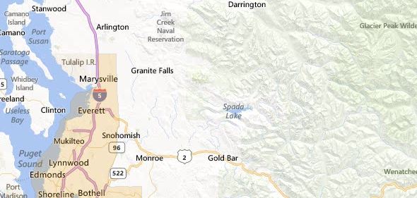 Zip Code Map Snohomish County - Map