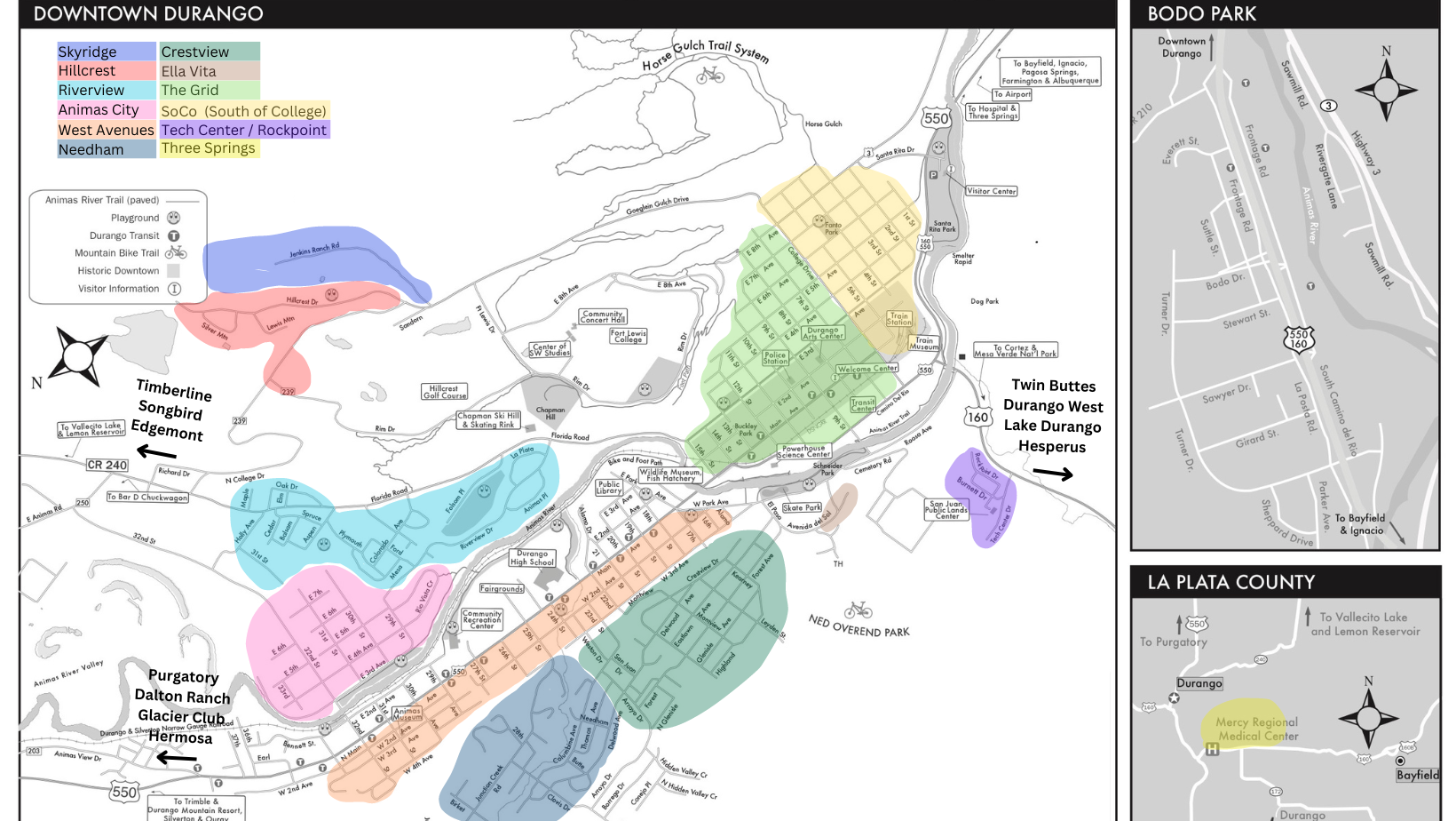 Mapa De Durango Colorado Colorado Map Pillow / Durango CO Throw Pillow