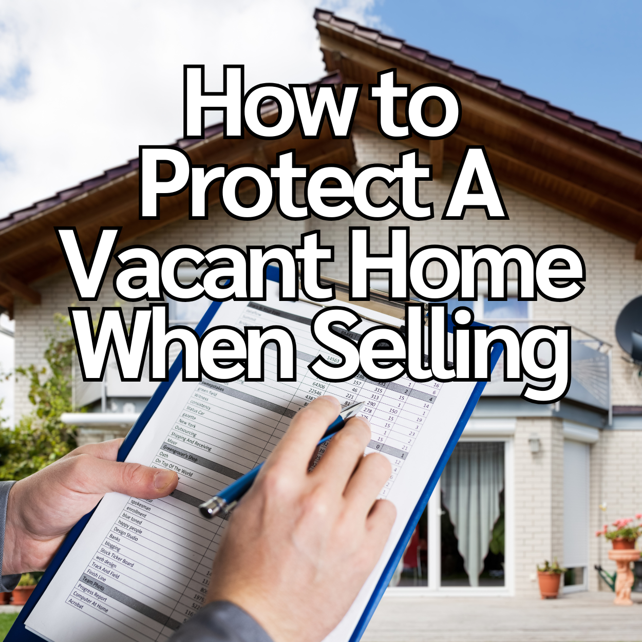 How to Protect A Vacant Home When Selling