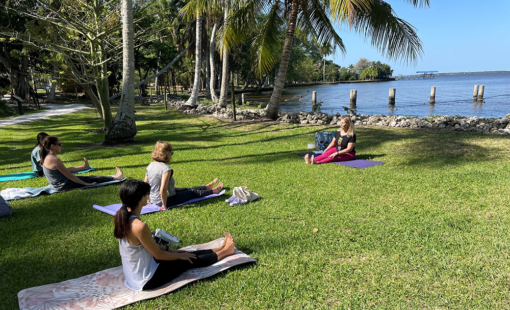 Yoga By The River In SW Florida