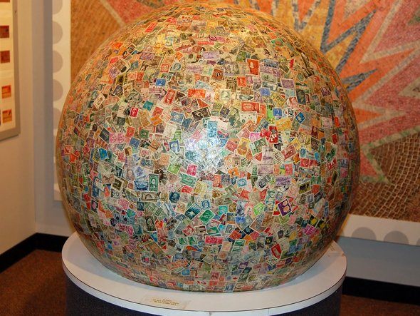 Random Fun Fact about Omaha: Worlds Largest Ball of Stamps