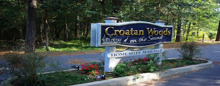 Croatan Woods, a new community in Manteo NC
