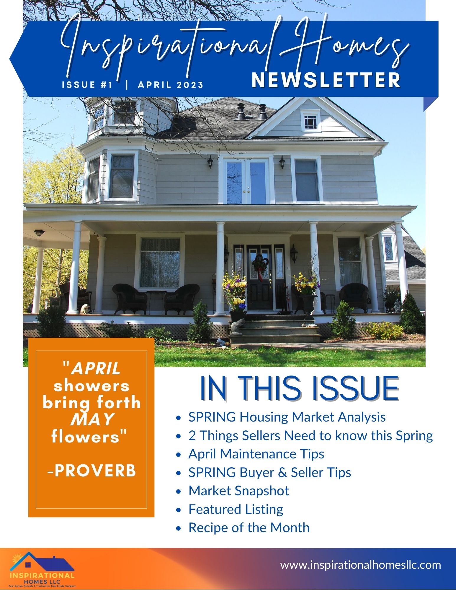 Inspirational Homes Newsletter (April 2023)