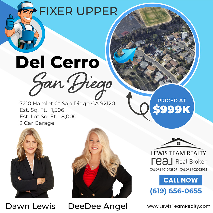 Del Cerro Fixer Upper in San Diego
