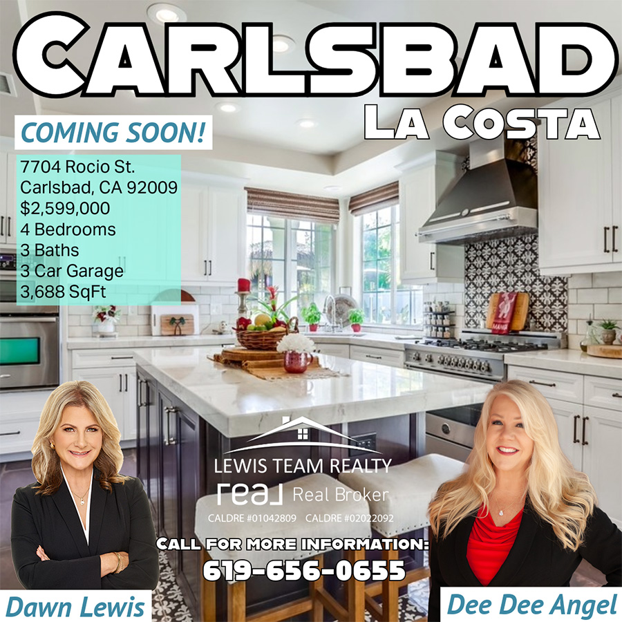 La Costa Dream Home in Carlsbad Coming Soon