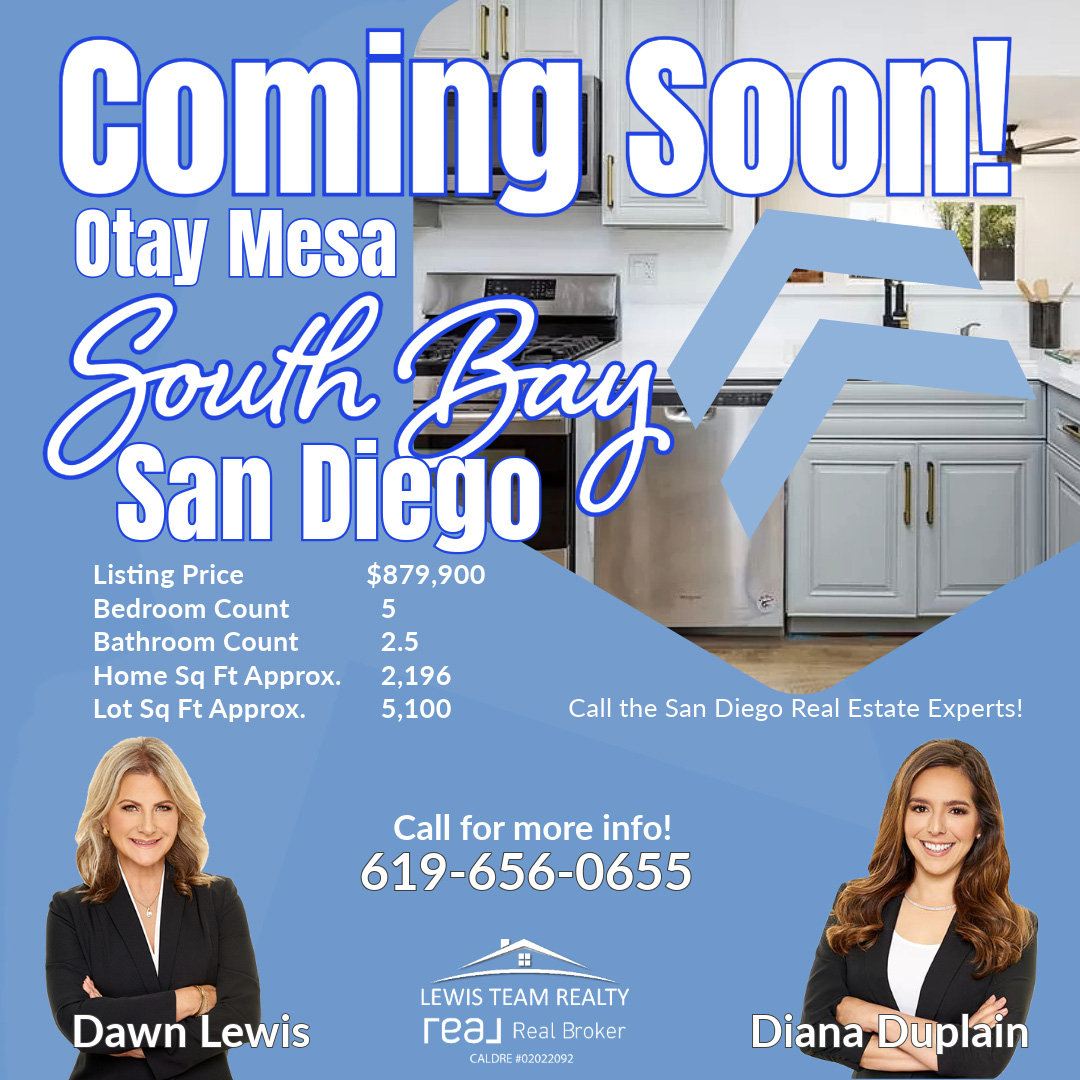 New Home for Sale in Otay Mesa Coming Soon
