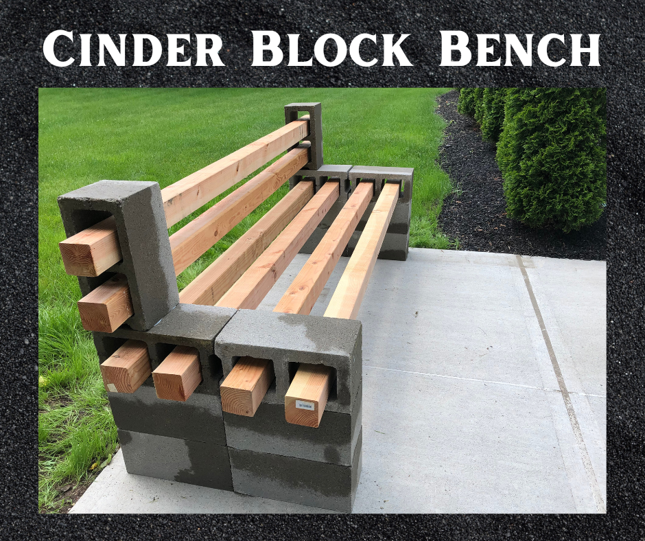 Cinder Block Bench Plans