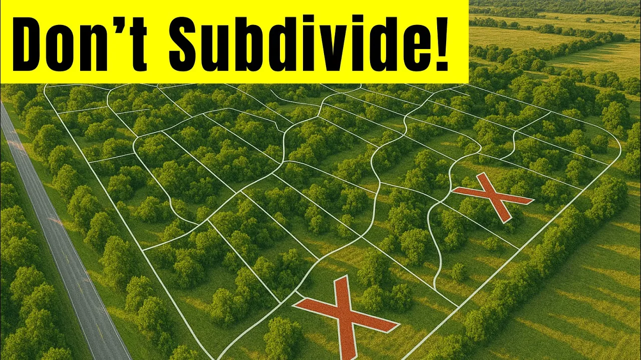How to Spot Hidden Value in Central Texas Land: A 44-Acre Subdivision ...