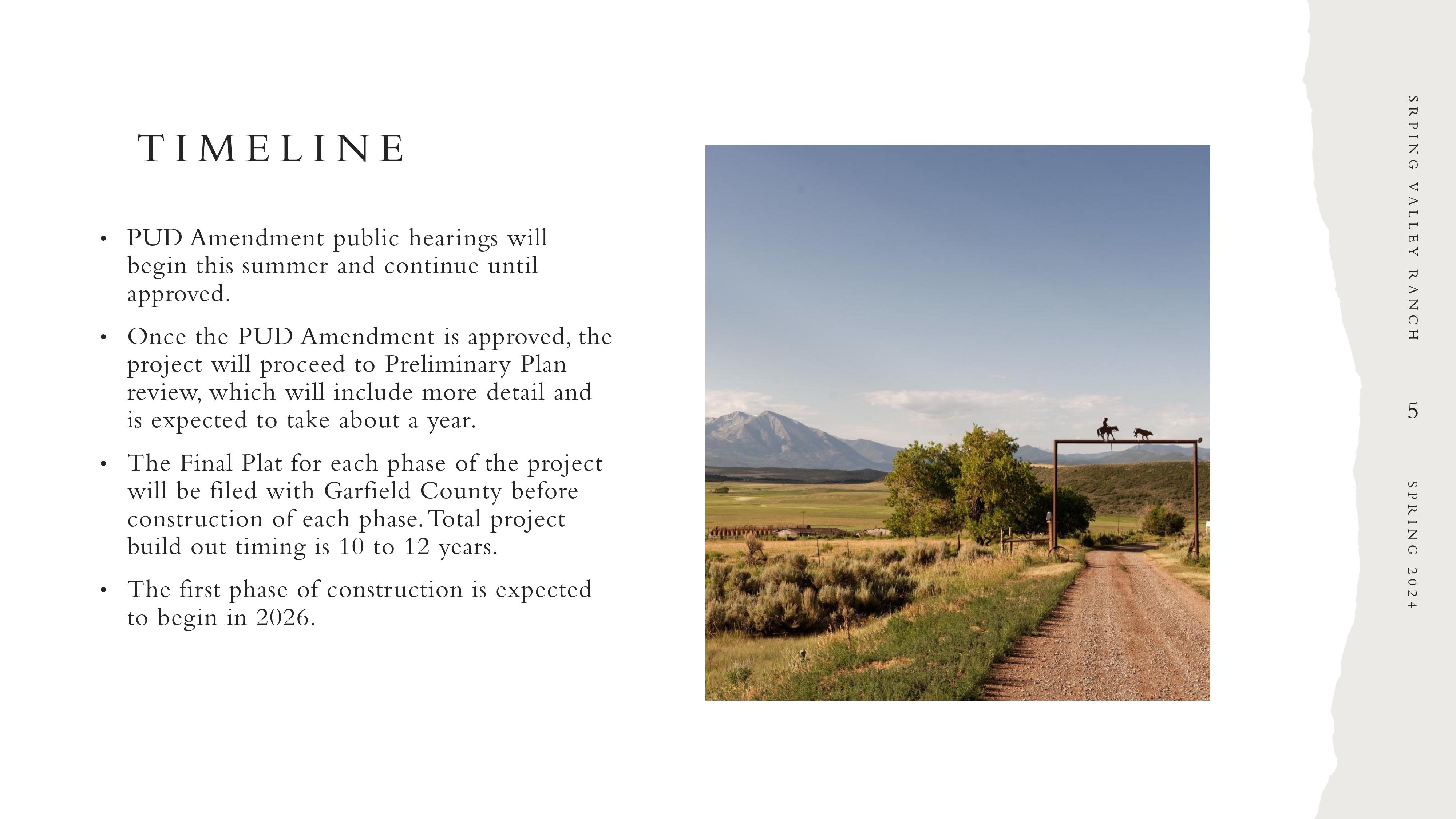 Spring Valley Ranch Development: Glenwood Springs