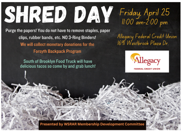 "Free" Shred Day