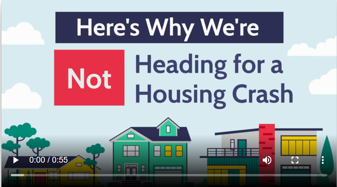 Why we are not headed for a housing crash - not a bubble