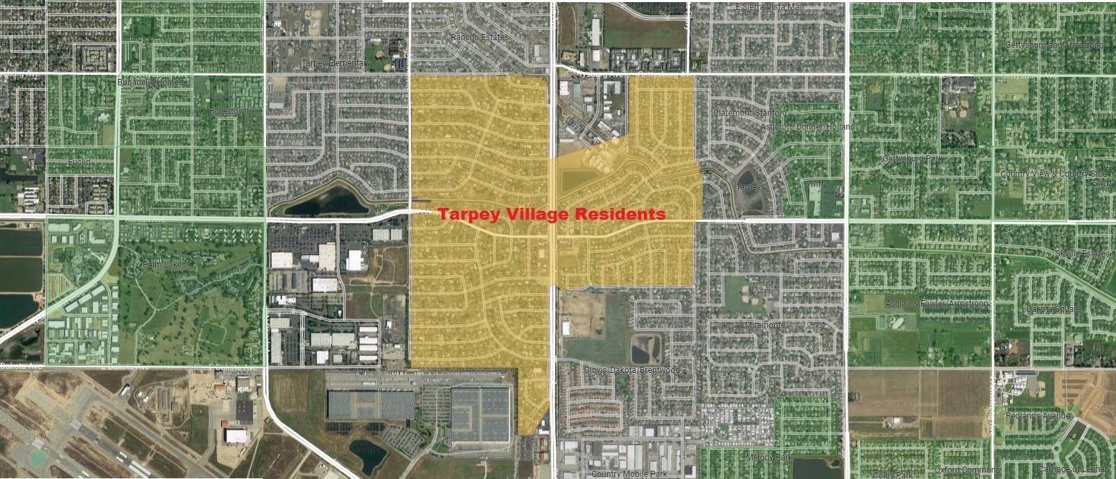 Tarpey Village In Fresno California