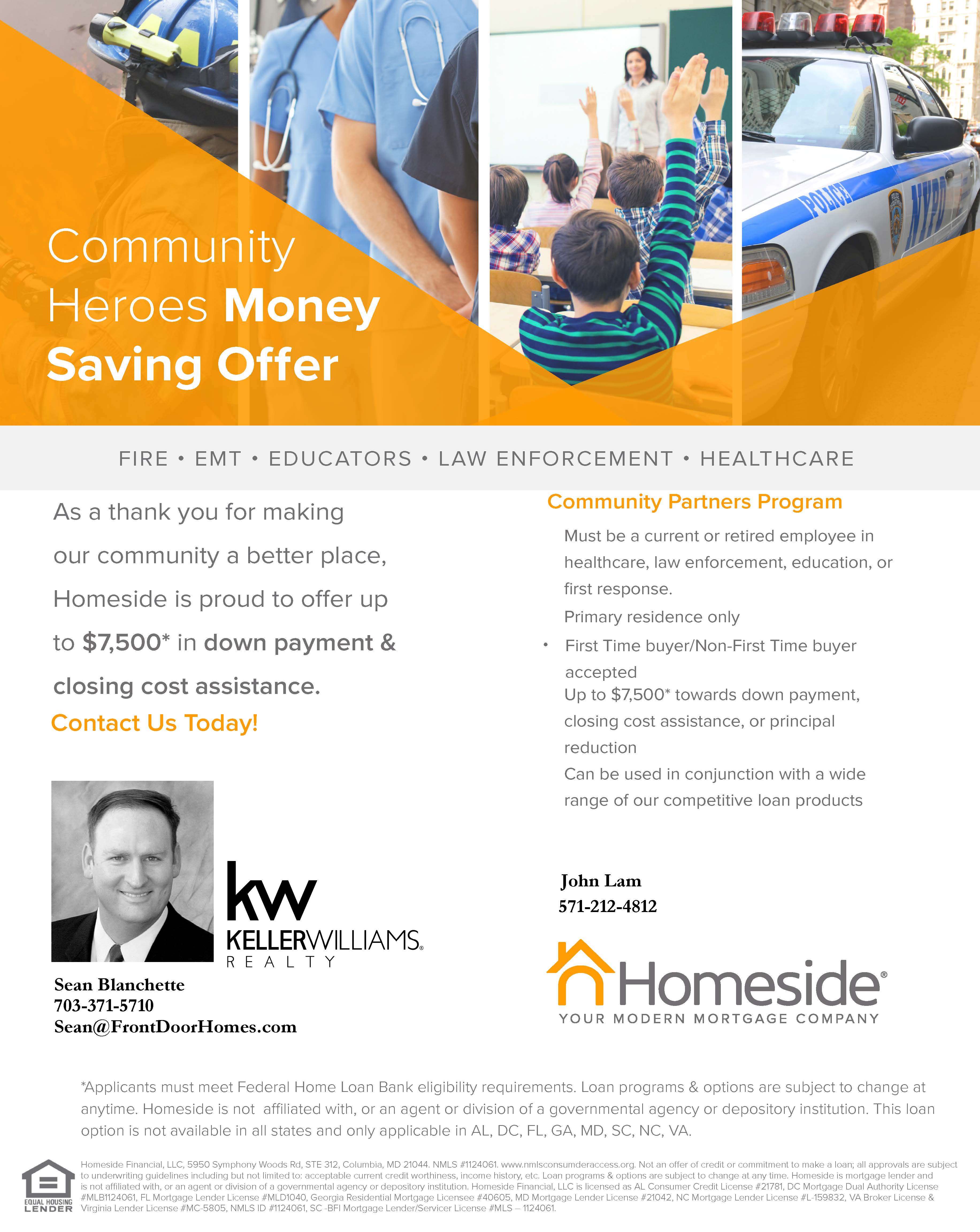2018 - Community Heroes Flyer