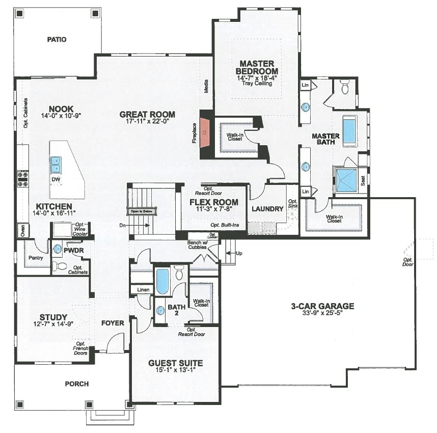 Teague Models and Floor-Plans