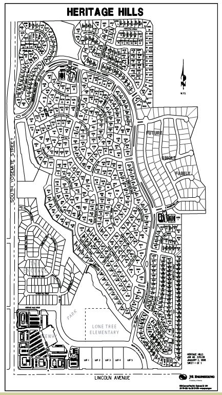 Heritage Hills Map