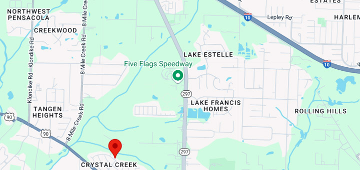 Homes for Sale in Crystal Creek - Pine Forest Pensacola Homes