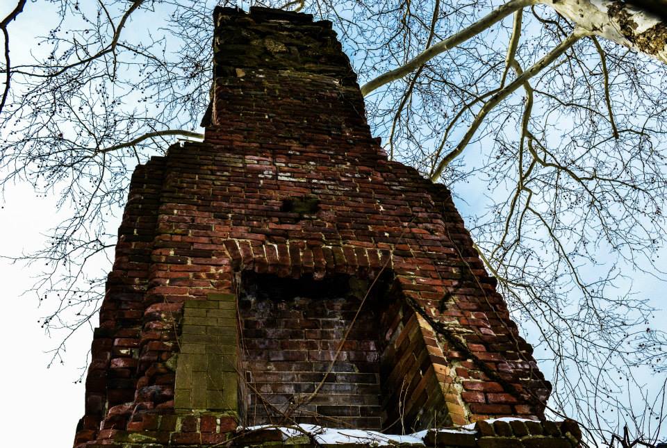 The Parsons Estate Ruins at the Rye Nature Center