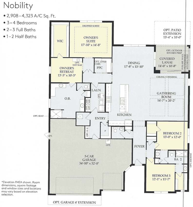 The Place At Corkscrew Pulte Floor Plans