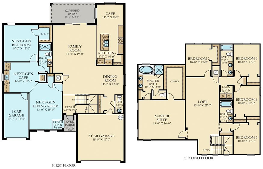 The Place At Corkscrew Lennar Floor Plans