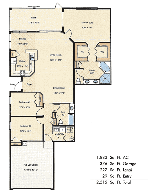Heritage Bay Coach Homes Floor Plans
