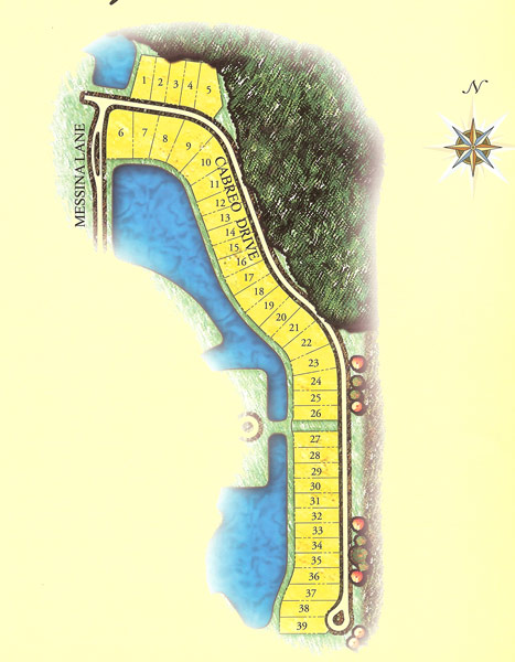 Cabreo At Mediterra, Floor Plans & Site Map