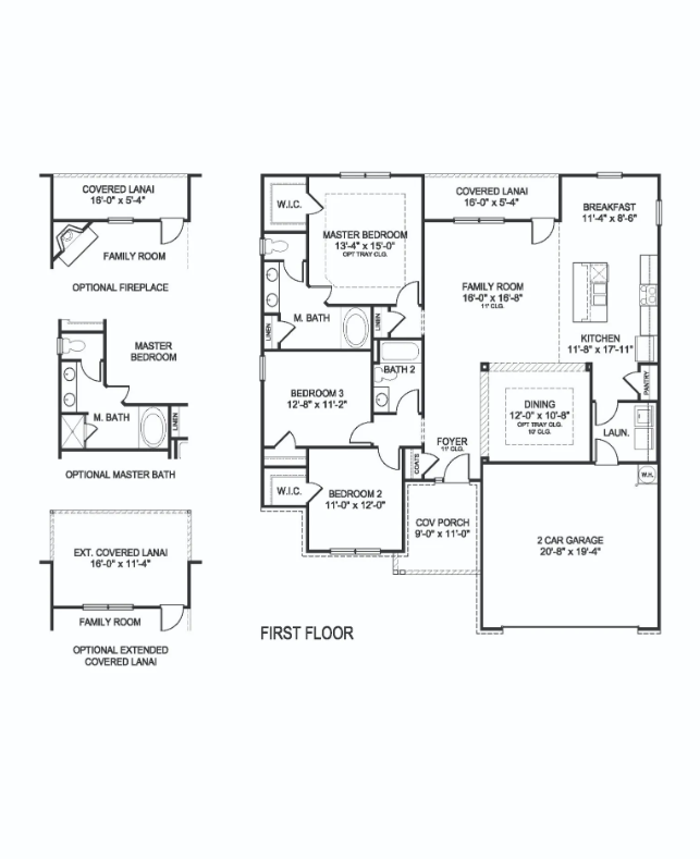 New Home in Piedmont SC - 1709 Plan by Adams Homes