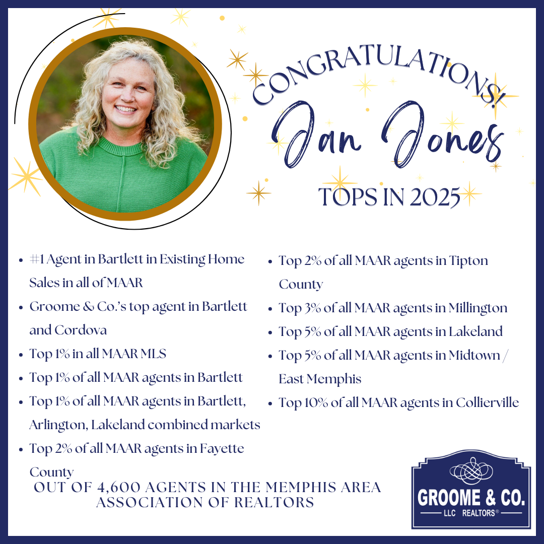 Top Bartlett & Memphis Realtor | Jan Jones | Groome & Co.