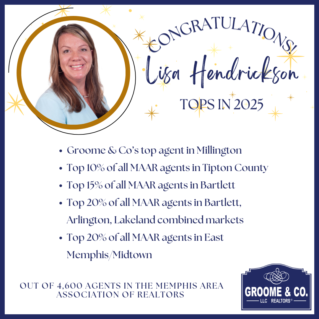 Groome Top Millington TN Realtor | Lisa Hendrickson | Groome & Co.