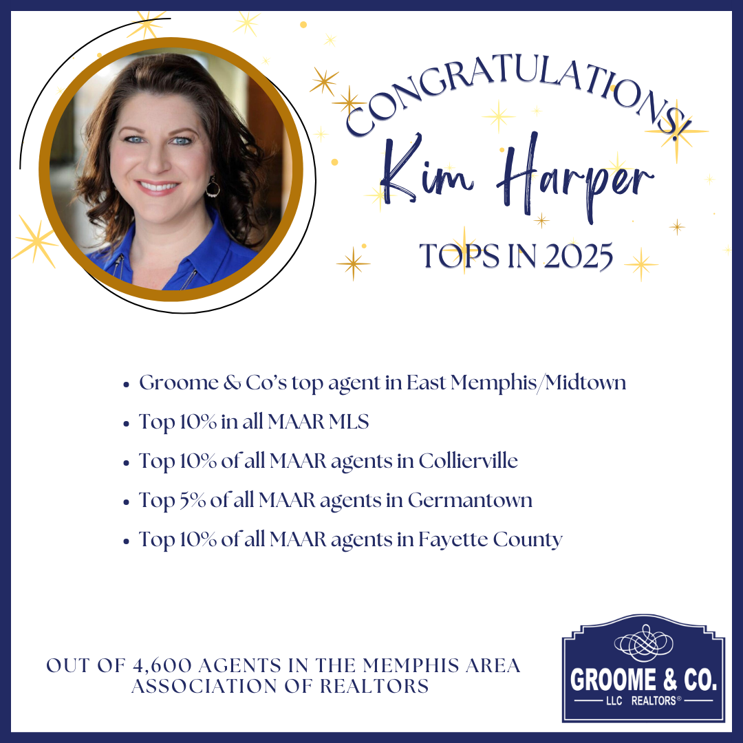 Groome Top East Memphis & Midtown Realtor | Kim Harper | Groome & Co.
