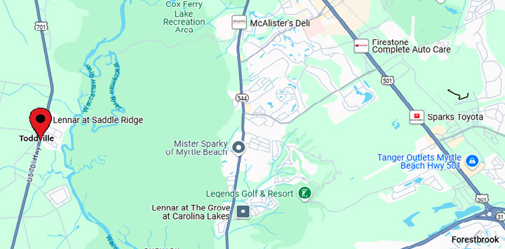 Homes for Sale in Saddle Ridge - Consway SC Real Estate