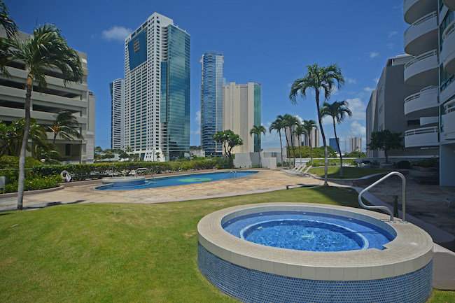 Uraku Tower Condos in Ala Moana