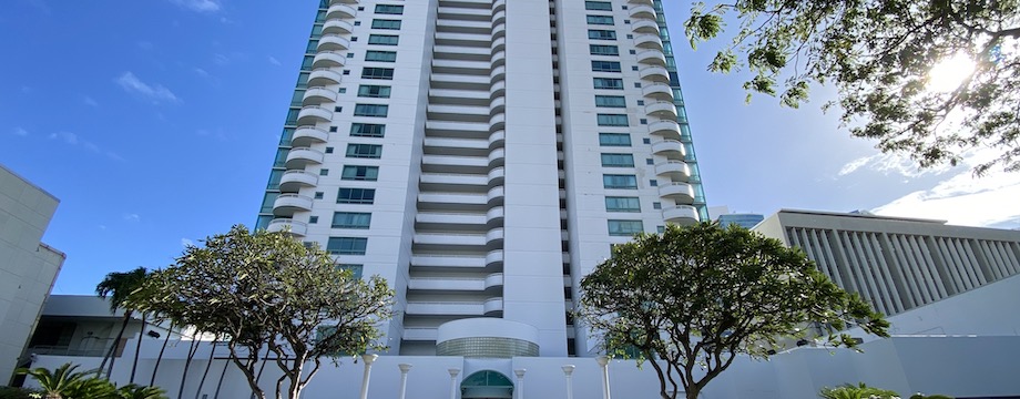 Uraku Tower Condos in Ala Moana