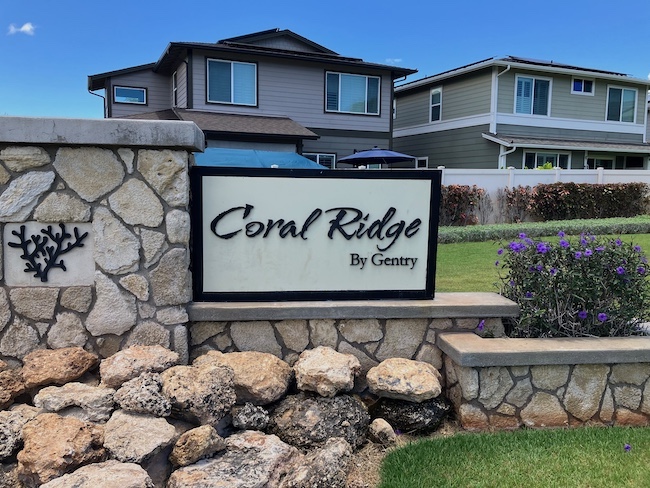 Ewa Gentry Coral Ridge Homes in Ewa Beach