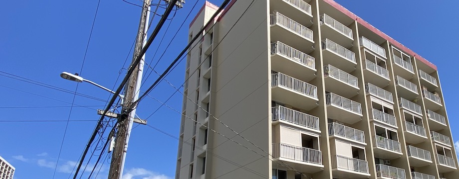 Rose Terrace Condos in Makiki