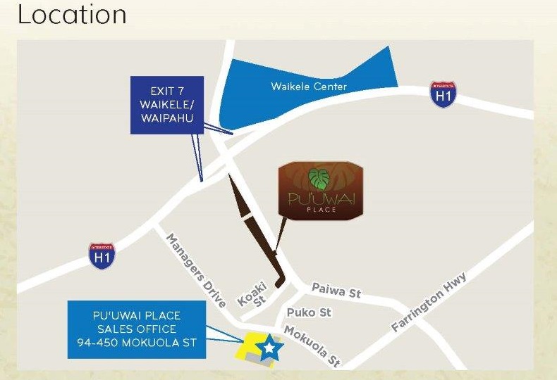 Pu'uwai Place - New Home Development Near Waikele