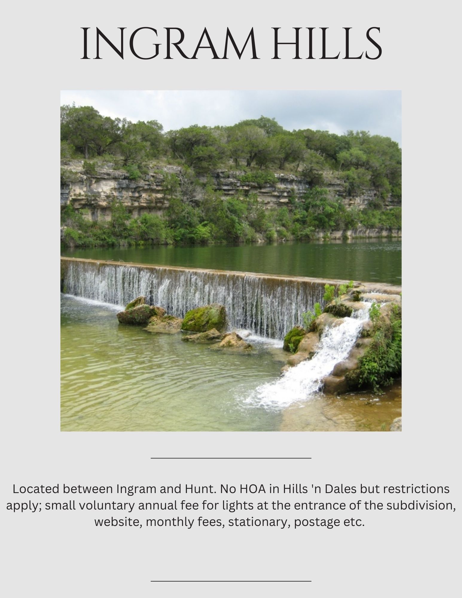Ingram hills