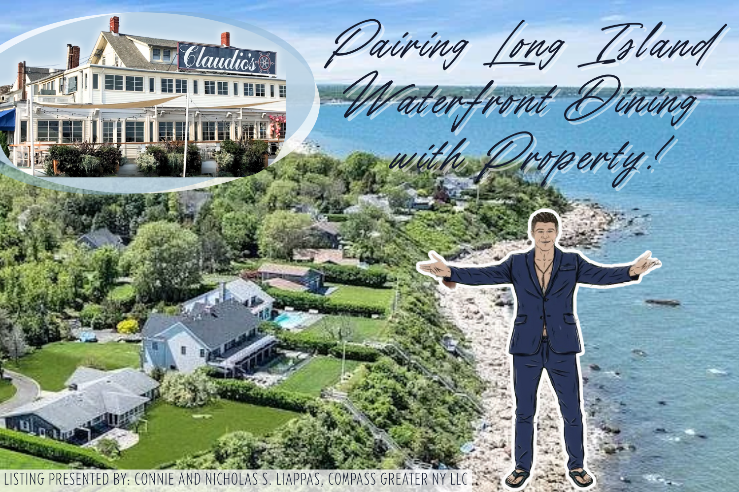 Pairing Long Island Waterfront Dining with Property!