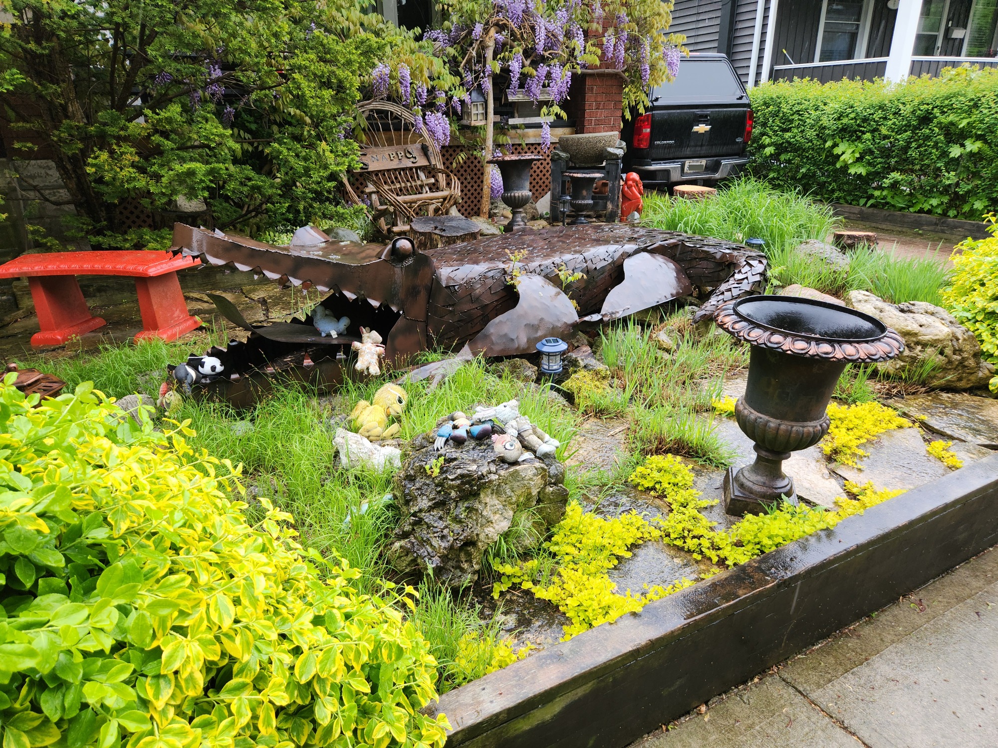 Cool Front Lawn