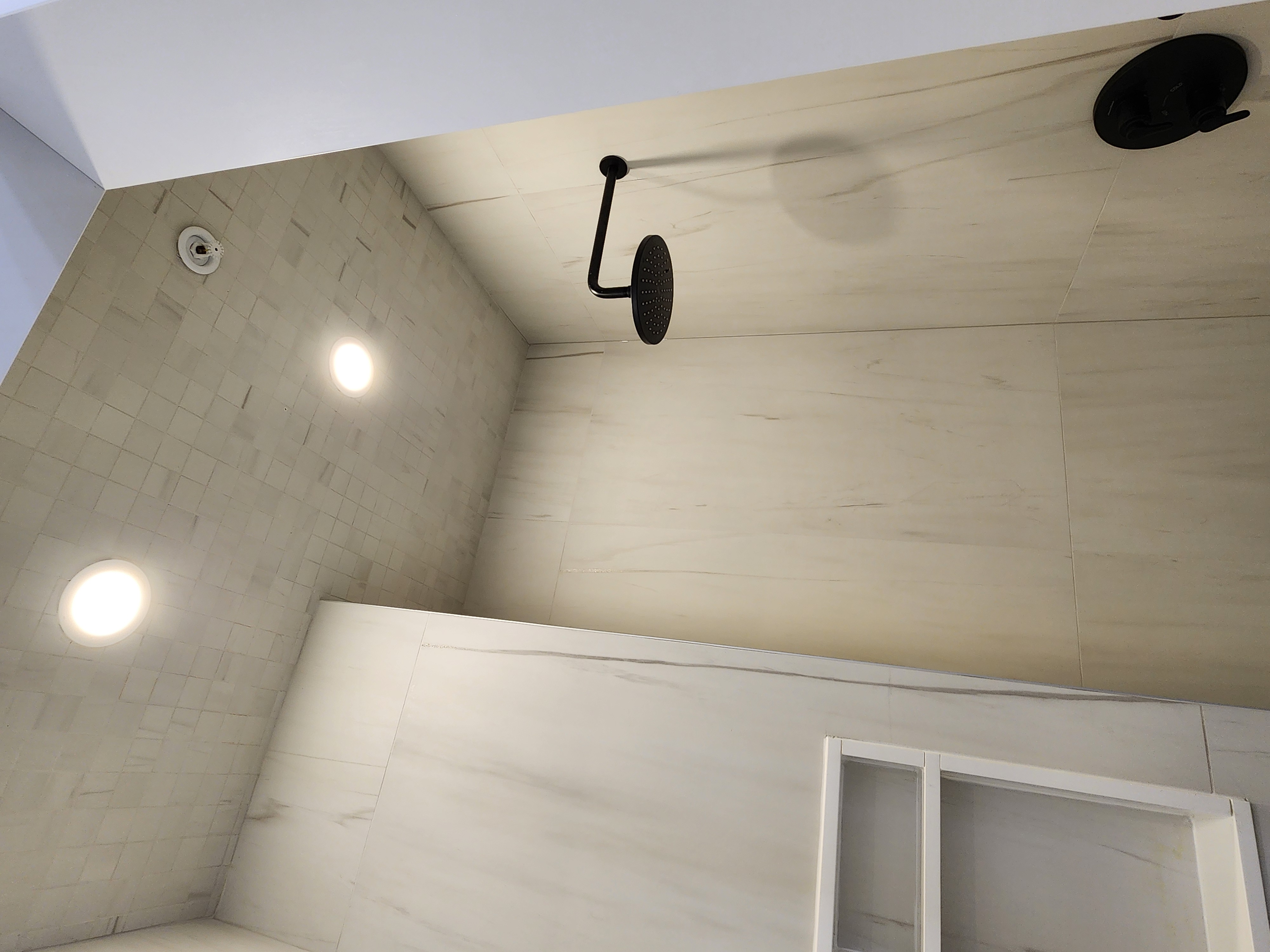 Fire Sprinkler in Shower