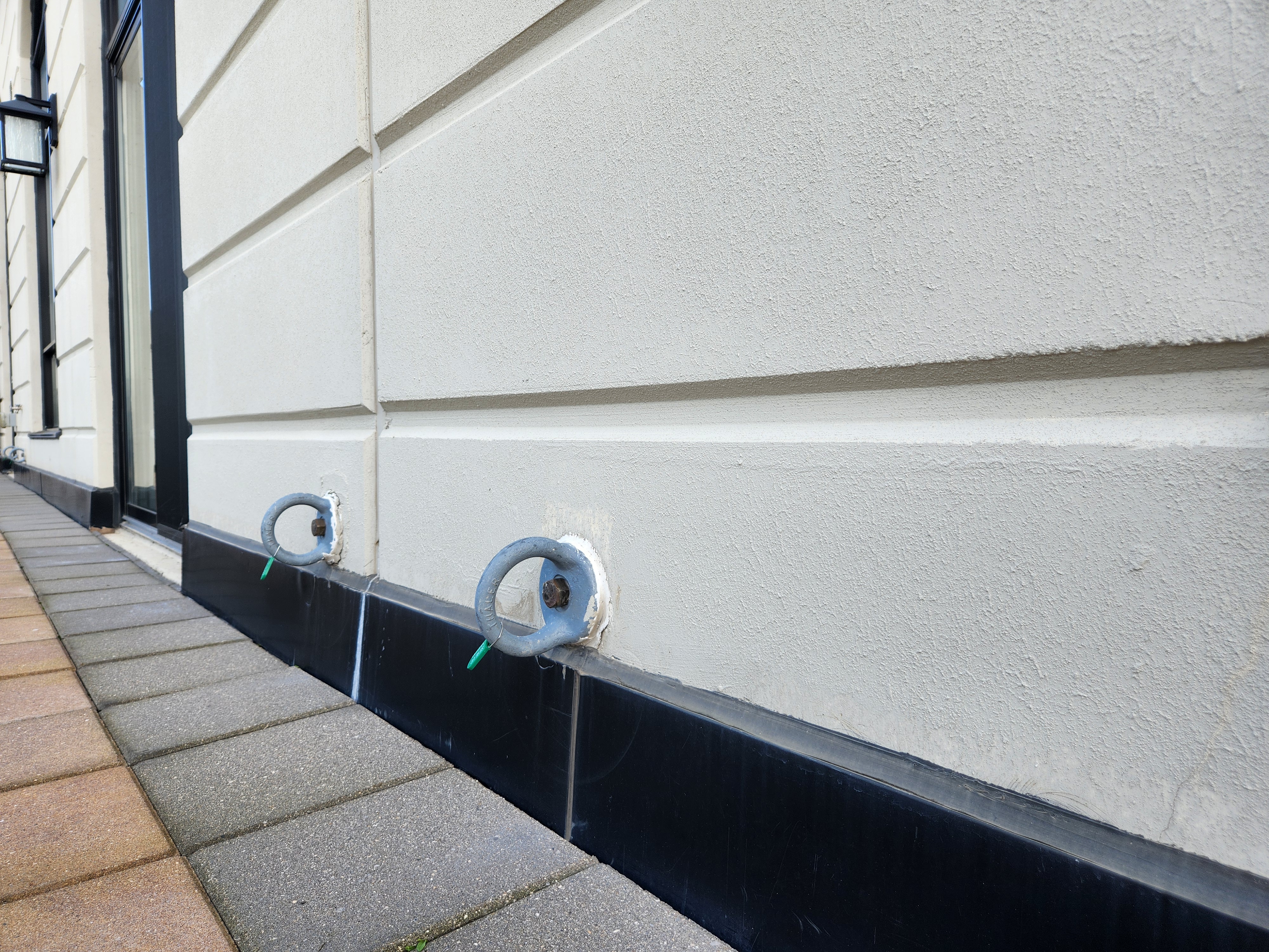 What are these anchors on balconies for?