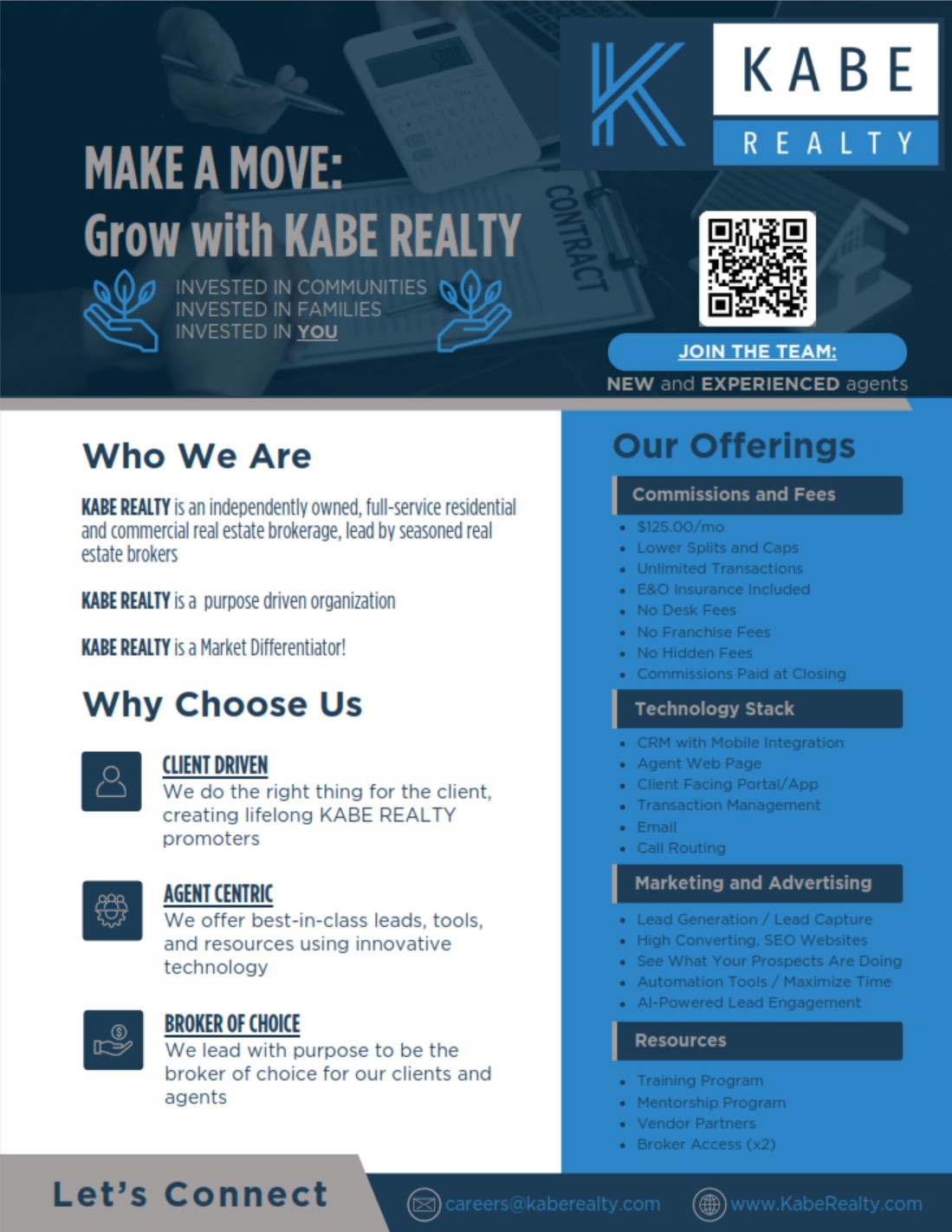 Grow with Kabe Realty: A Purpose-Driven Brokerage