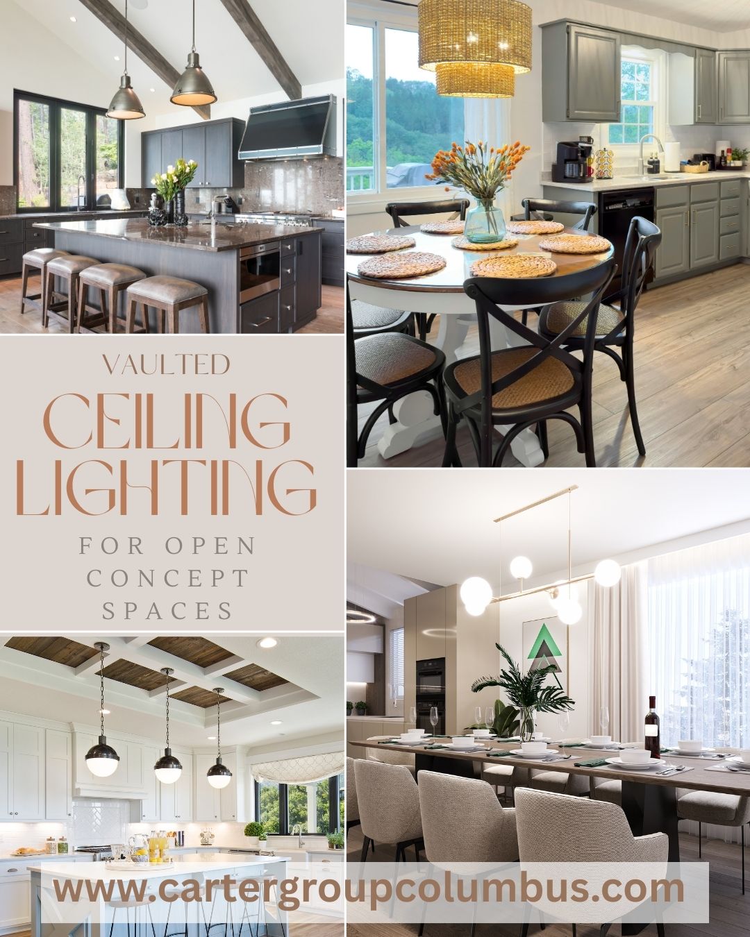 Lighting Tips for Vaulted Ceilings and Open Concept Spaces